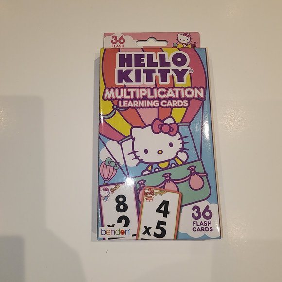 Hello Kitty | Toys | Hello Kitty Multiplication Learning Cards Nwot ...